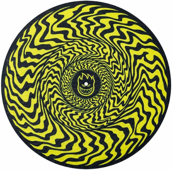 Spitfire Slip Mat Swirl Classic / Black / Yellow – The Good Room