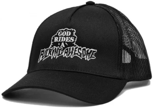 Fucking Awesome God Rides FA Trucker Hat / Black – The Good Room