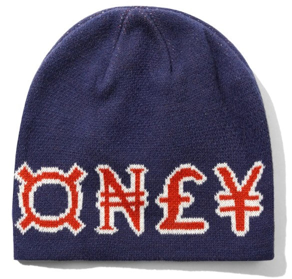 Cash Only Currency Skully Beanie / Navy – The Good Room